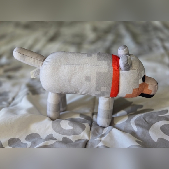 Toys | Minecraft Wolf Plush Toy New | Poshmark